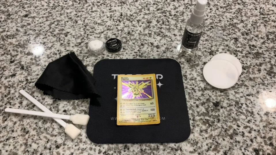 How to clean trading cards - TCG Card Care