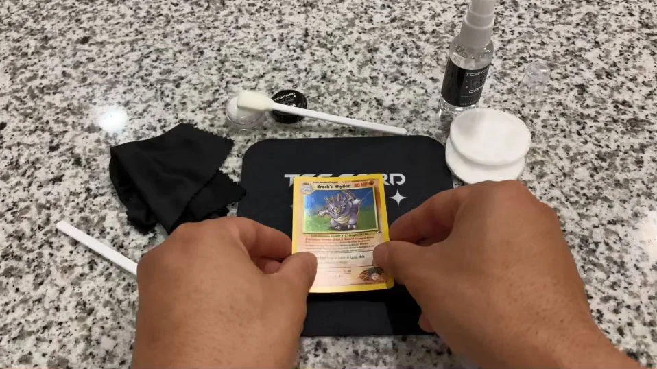 How to restore trading cards - TCG Card Care