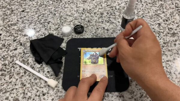How to restore trading cards - TCG Card Care