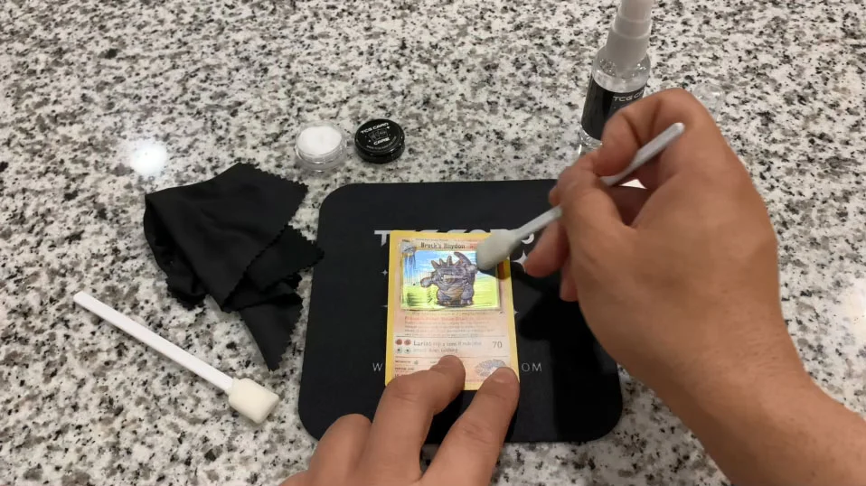 How to restore trading cards - TCG Card Care