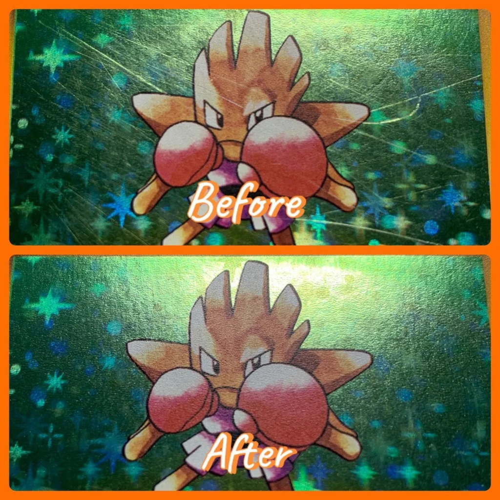 Pokemon Card Restoration: Hitmonchan - TCG Card Care