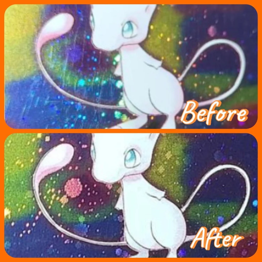 Pokemon Card Restoration: Mew Black Star Promo - TCG Card Care