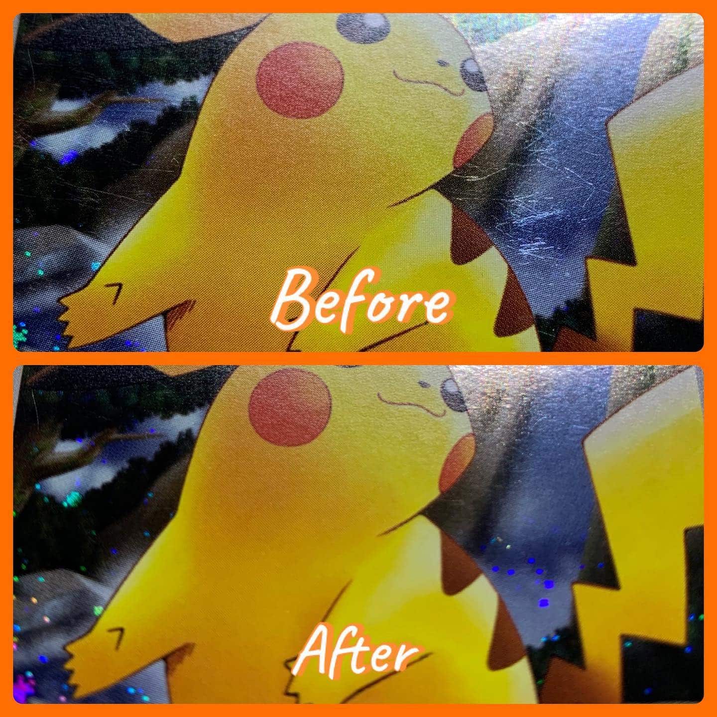 Pokemon Card Restoration: Pikachu - TCG Card Care